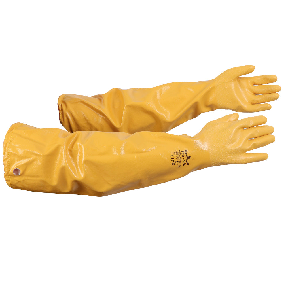Showa Long Gauntlet Yellow [01107032] – Eurofarm & Garden Supplies ltd