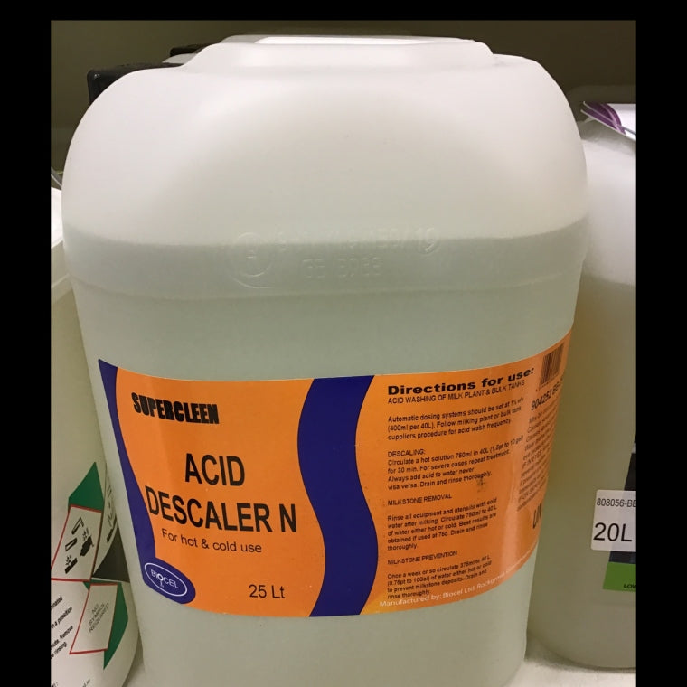 Supercleen Acid Descaler N 25Ltr [112SUPERDES25] – Eurofarm & Garden ...
